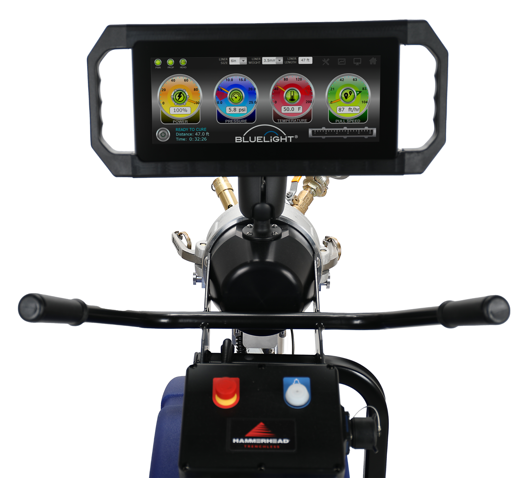 Bluelight LED CIPP System - HammerHead Trenchless