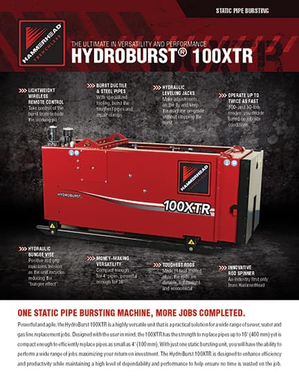 Product Literature - Hammerhead Trenchless