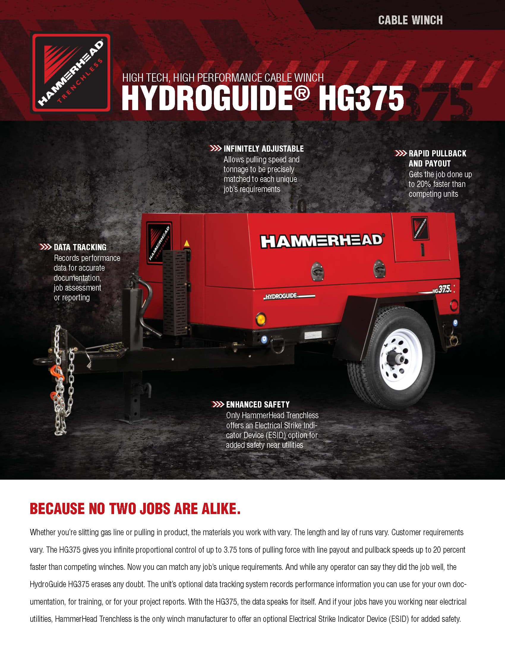 Product Literature - Hammerhead Trenchless