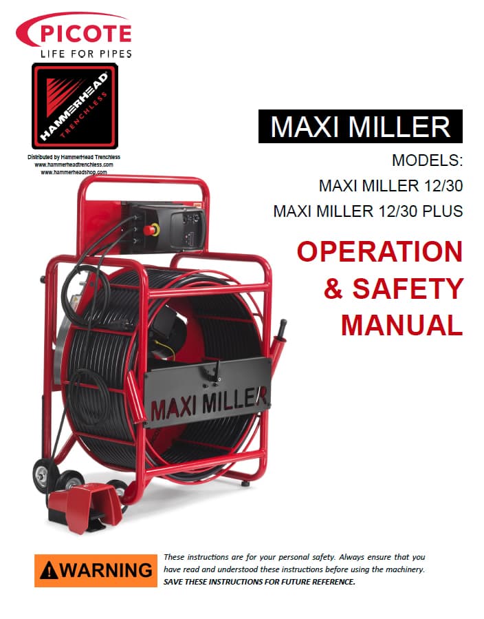 Operator’s Manuals - Hammerhead Trenchless