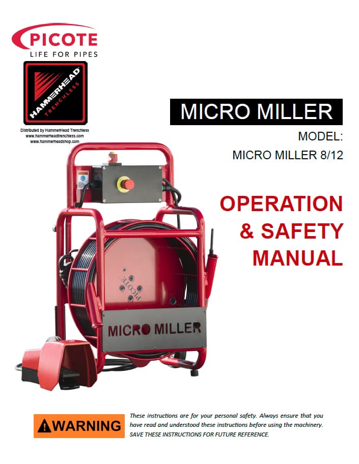 Operator’s Manuals - Hammerhead Trenchless