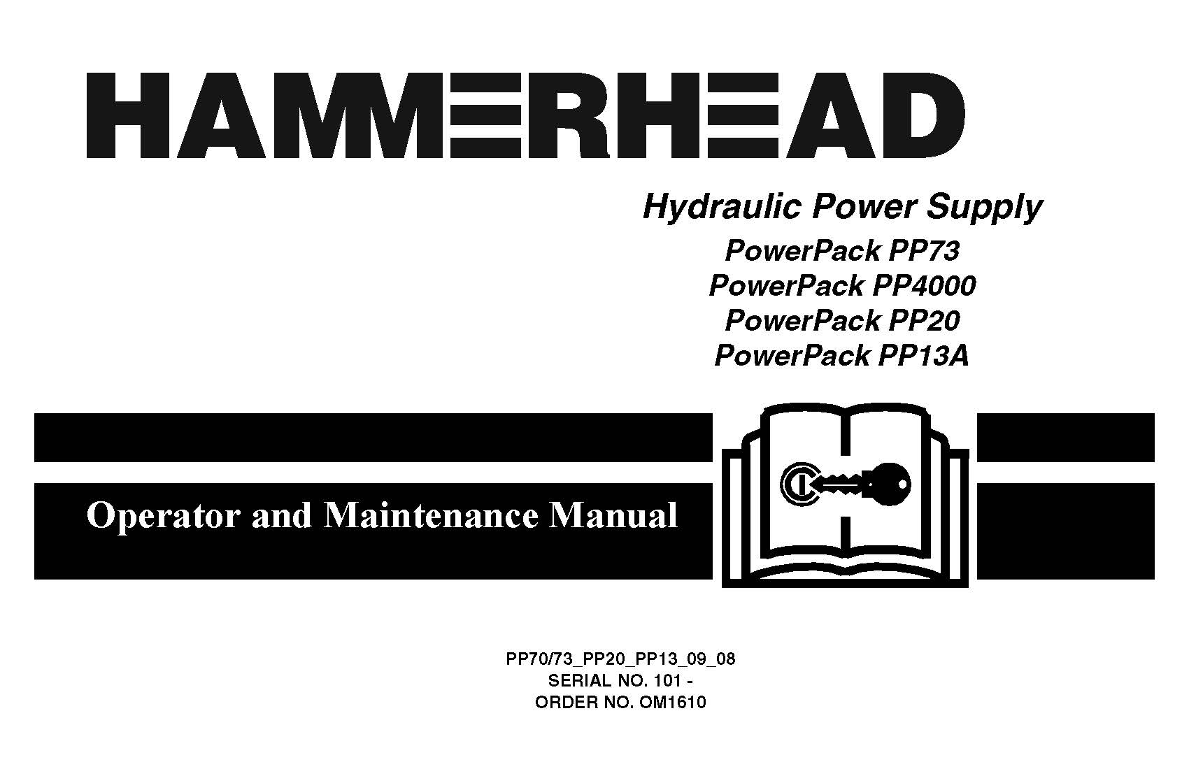 Operator’s Manuals - Hammerhead Trenchless