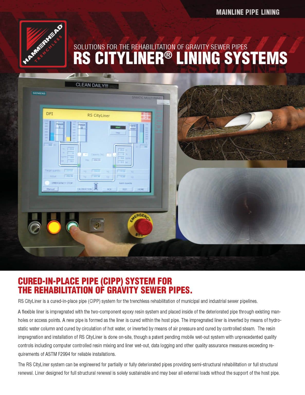 Product Literature - Hammerhead Trenchless
