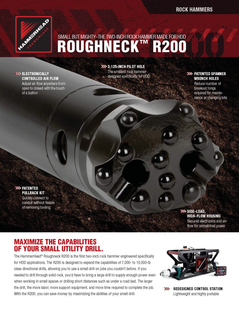 Product Literature - Hammerhead Trenchless