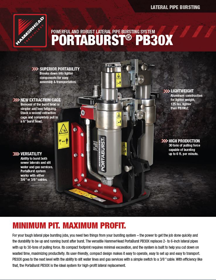 Product Literature - Hammerhead Trenchless